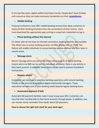Online Banking Management System – Its Scope and the Technology Used. | PDF