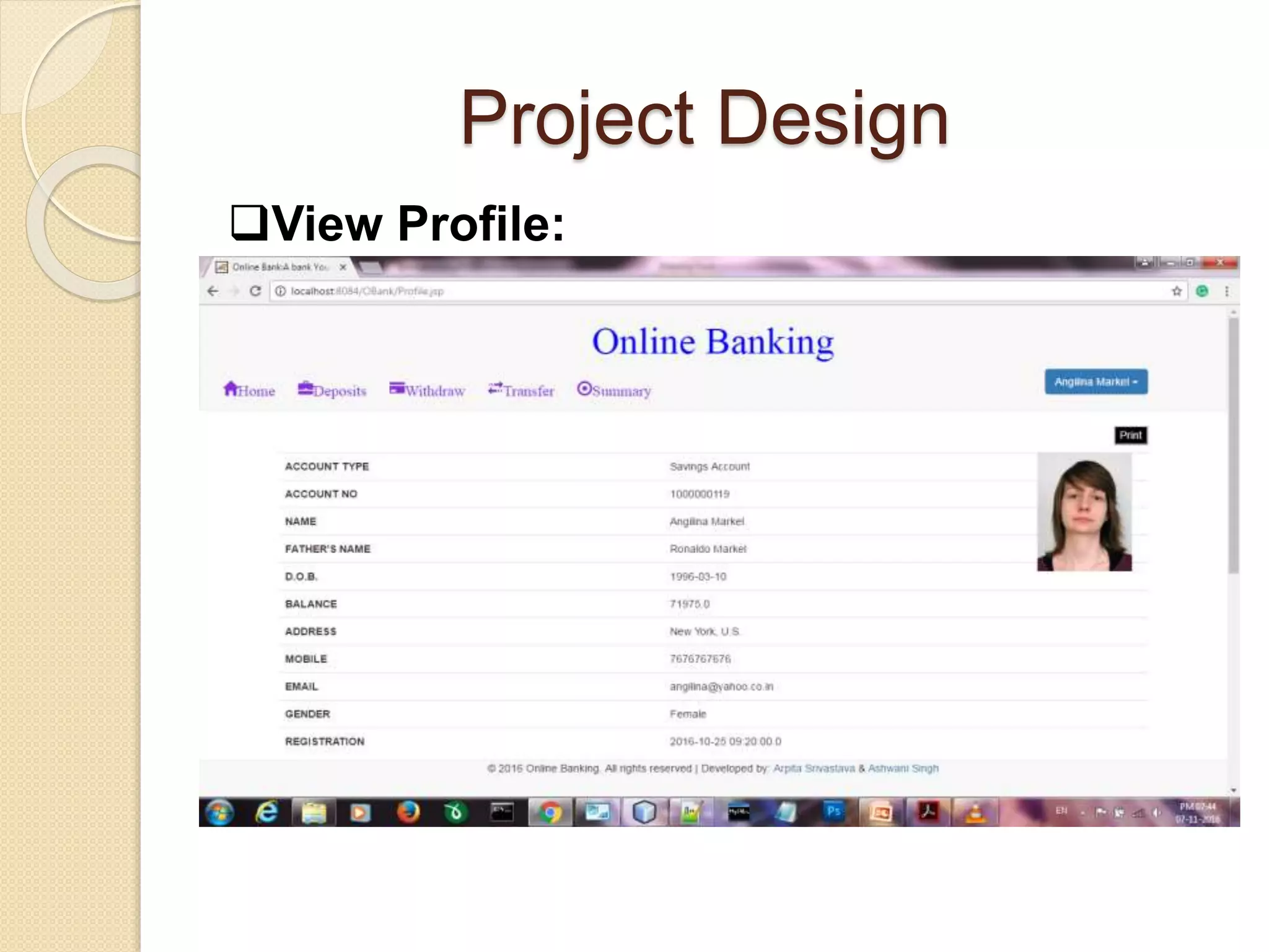 Online bankingppt | PPTX