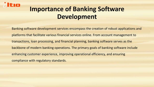 Online Banking Software Development A Detailed Guide | PPT