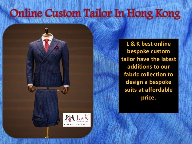 Online Bespoke Custom Tailor | Online Custom Tailoring Services | PPTX