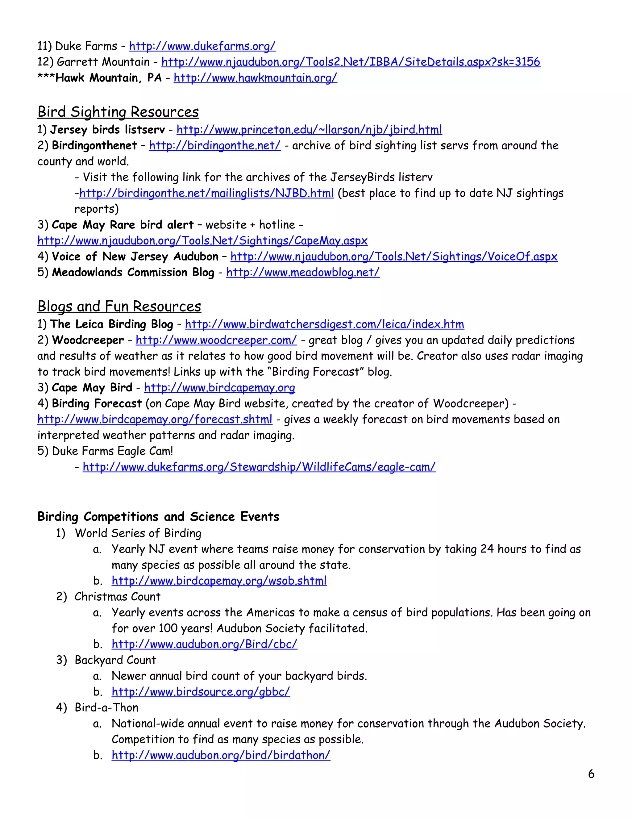 Online birdwatching and_supplementary_resources | DOC