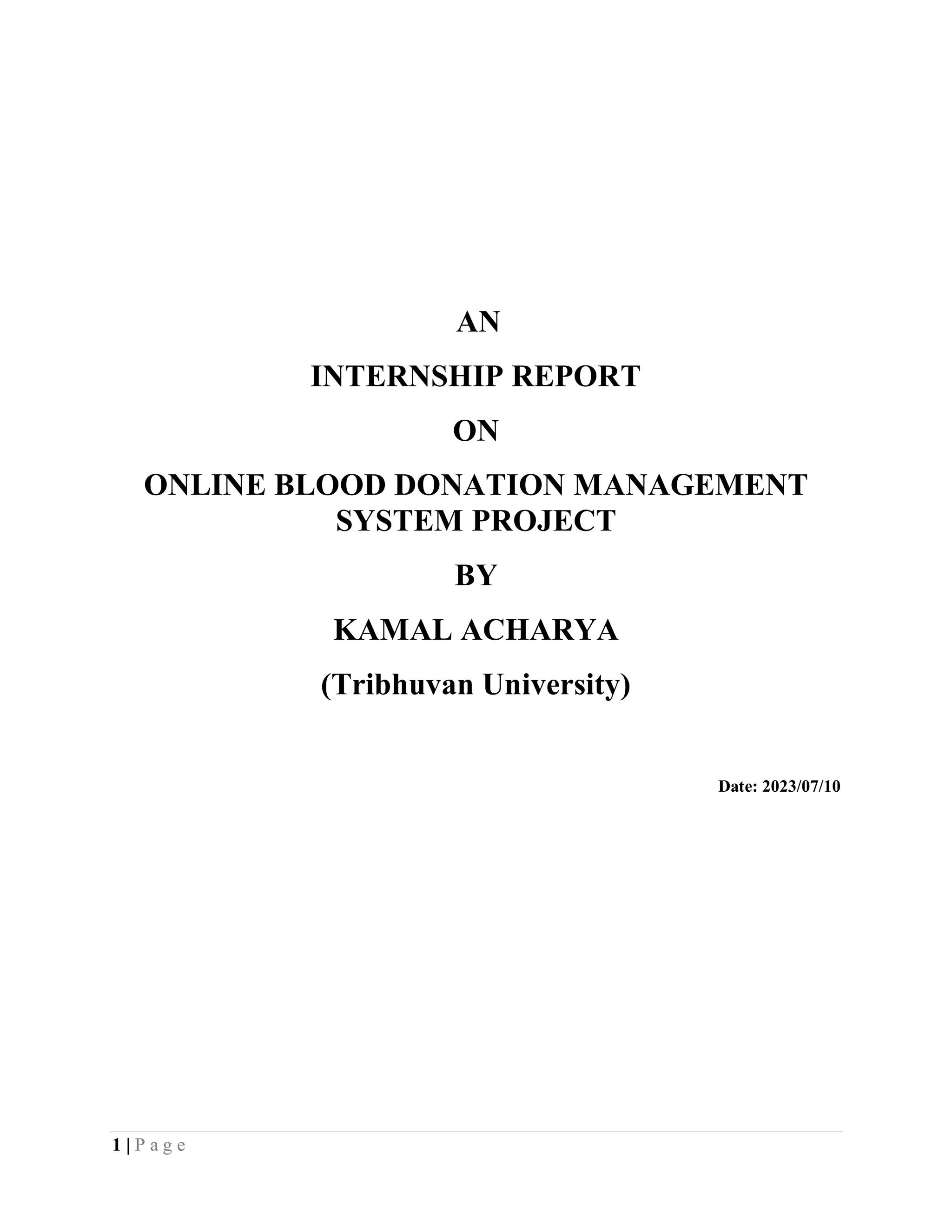 Online blood donation management system project.pdf