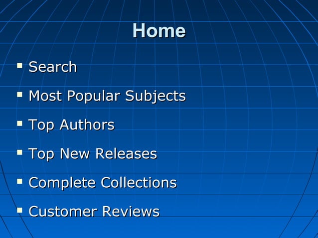 On-line book store presentation | PPT | Databases | Computer Software ...