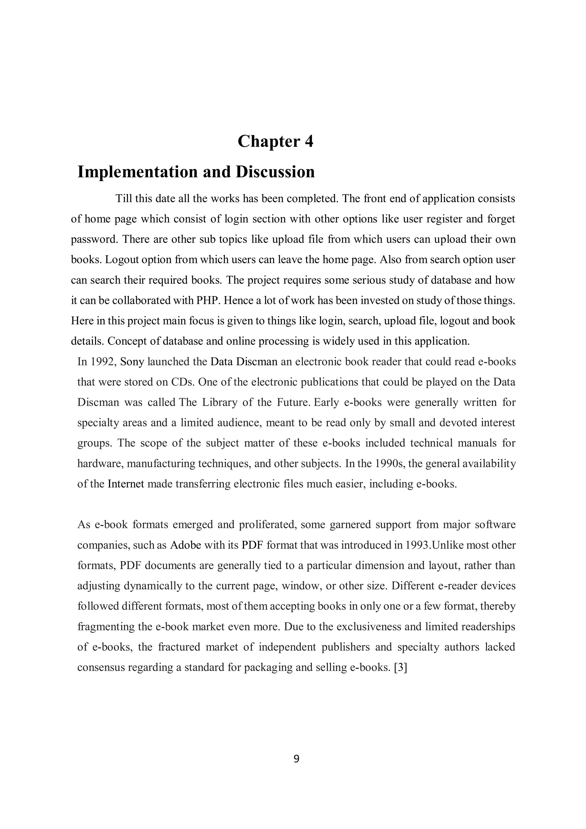 Online Book Store Management System Project Pdf