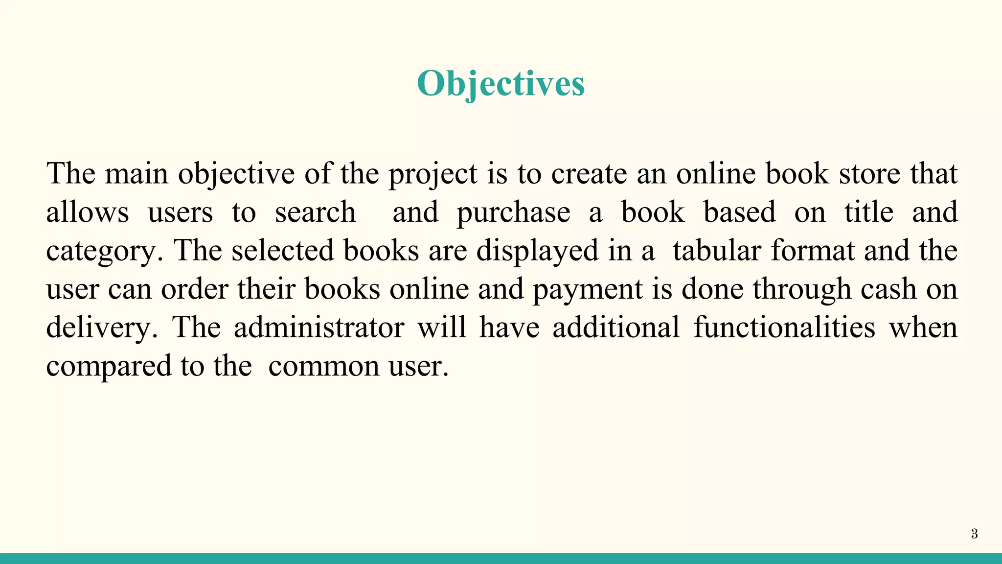 Online Book Store Project Presentation by Moin Khan & Sejda E Jannat | PPTX