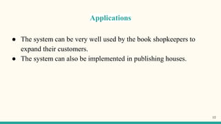 Online Book Store Project Presentation by Moin Khan & Sejda E Jannat | PPTX