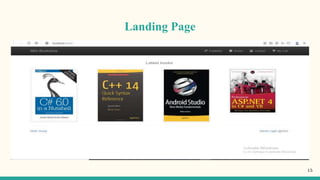 Online Book Store Project Presentation by Moin Khan & Sejda E Jannat | PPTX
