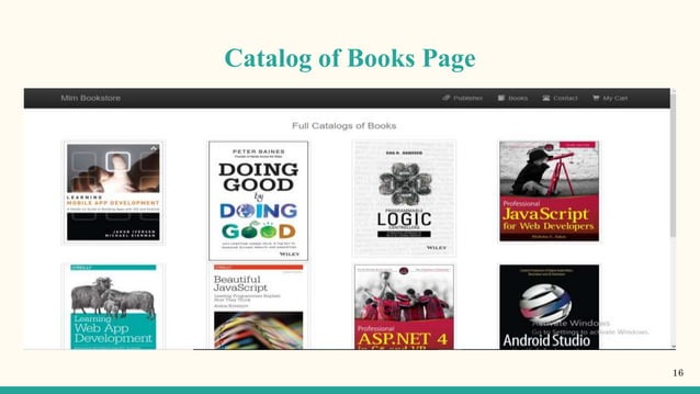 Online Book Store Project Presentation by Moin Khan & Sejda E Jannat | PPTX