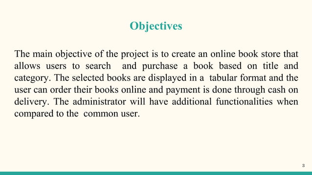 Online Book Store Project Presentation by Moin Khan & Sejda E Jannat | PPTX