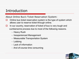 ONLINE BUS RESERVATION.ppt