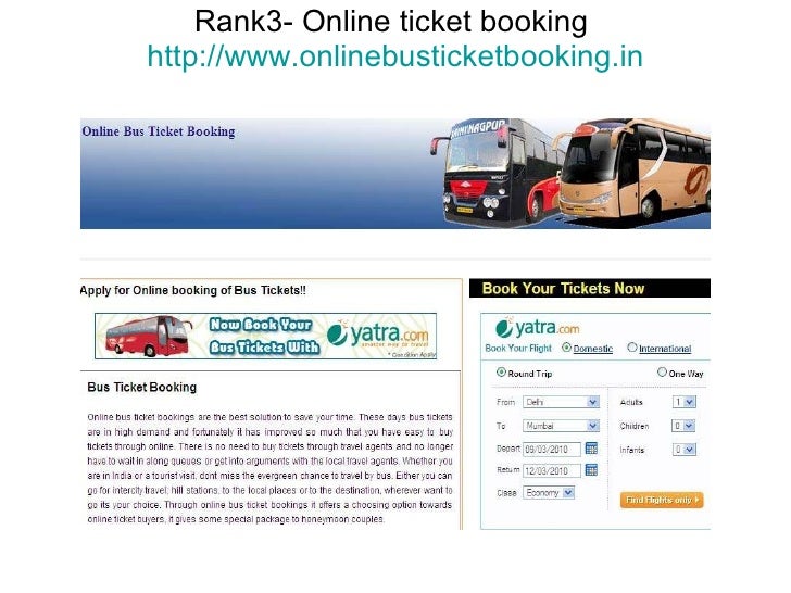 Top Five sites of Online Bus Ticket Booking