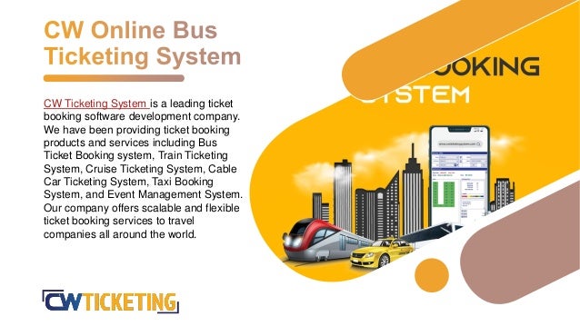 Online bus ticketing system | PPTX | Rail Travel | Travel Type