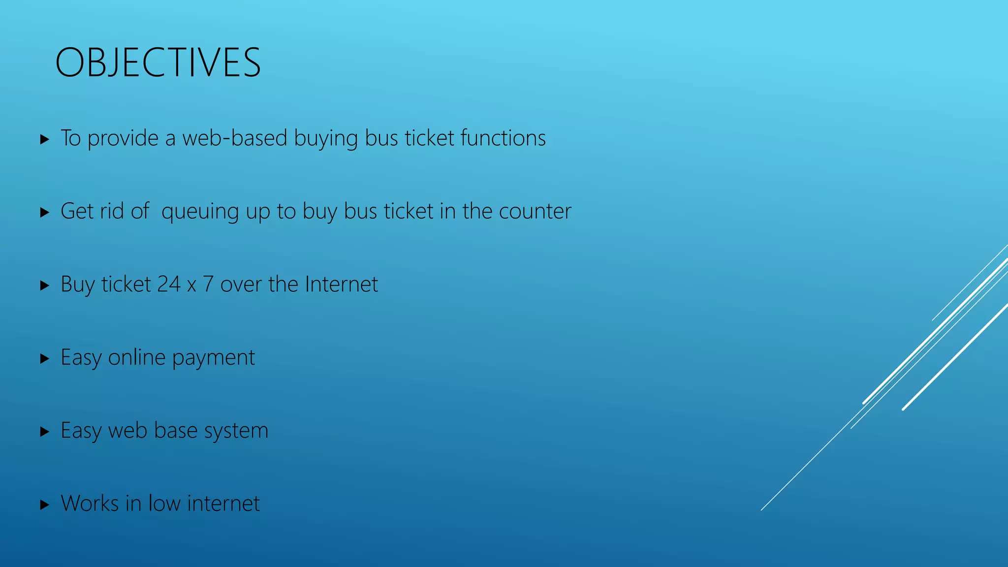 Online bus ticket management system project for system analysis and ...