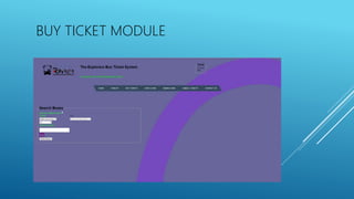 Online bus ticket management system project for system analysis and ...