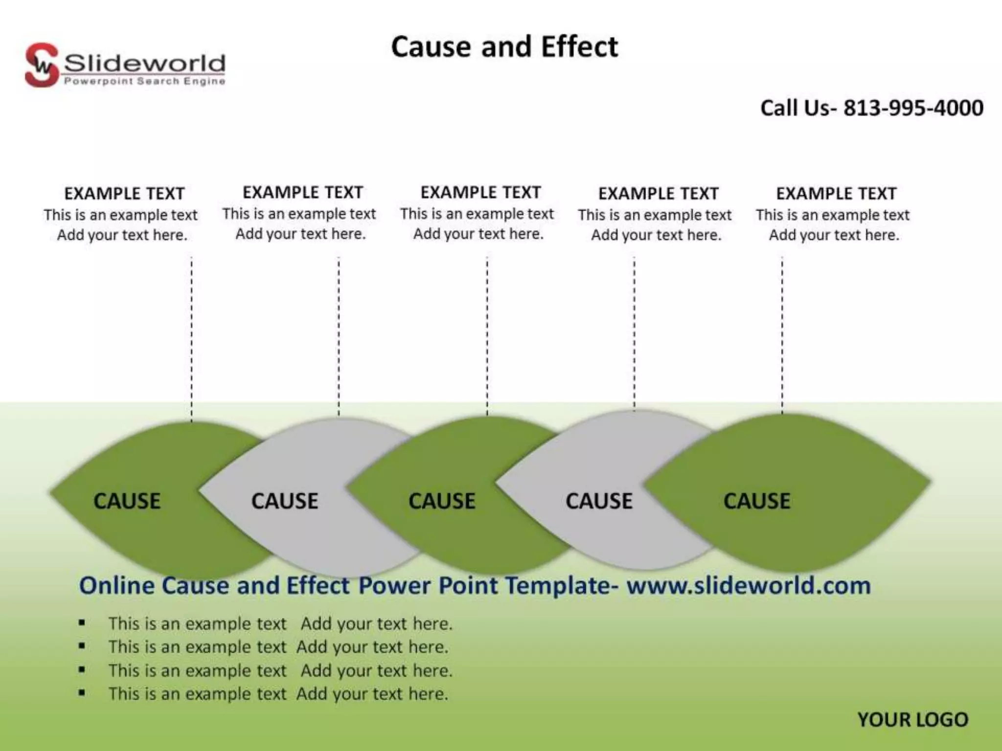 Online Cause and Effect Powerpoint Template | PPTX