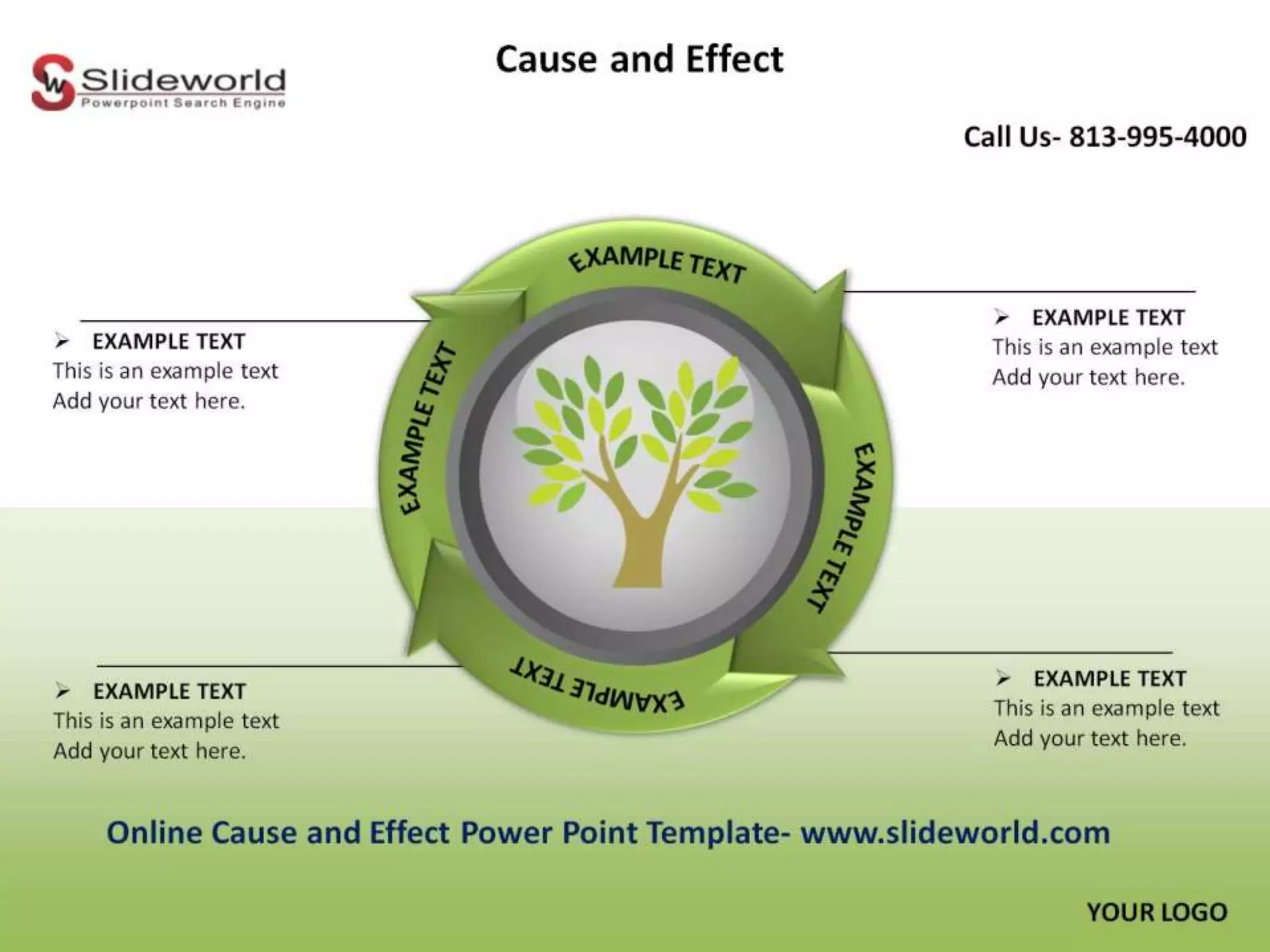 Online Cause and Effect Powerpoint Template | PPTX