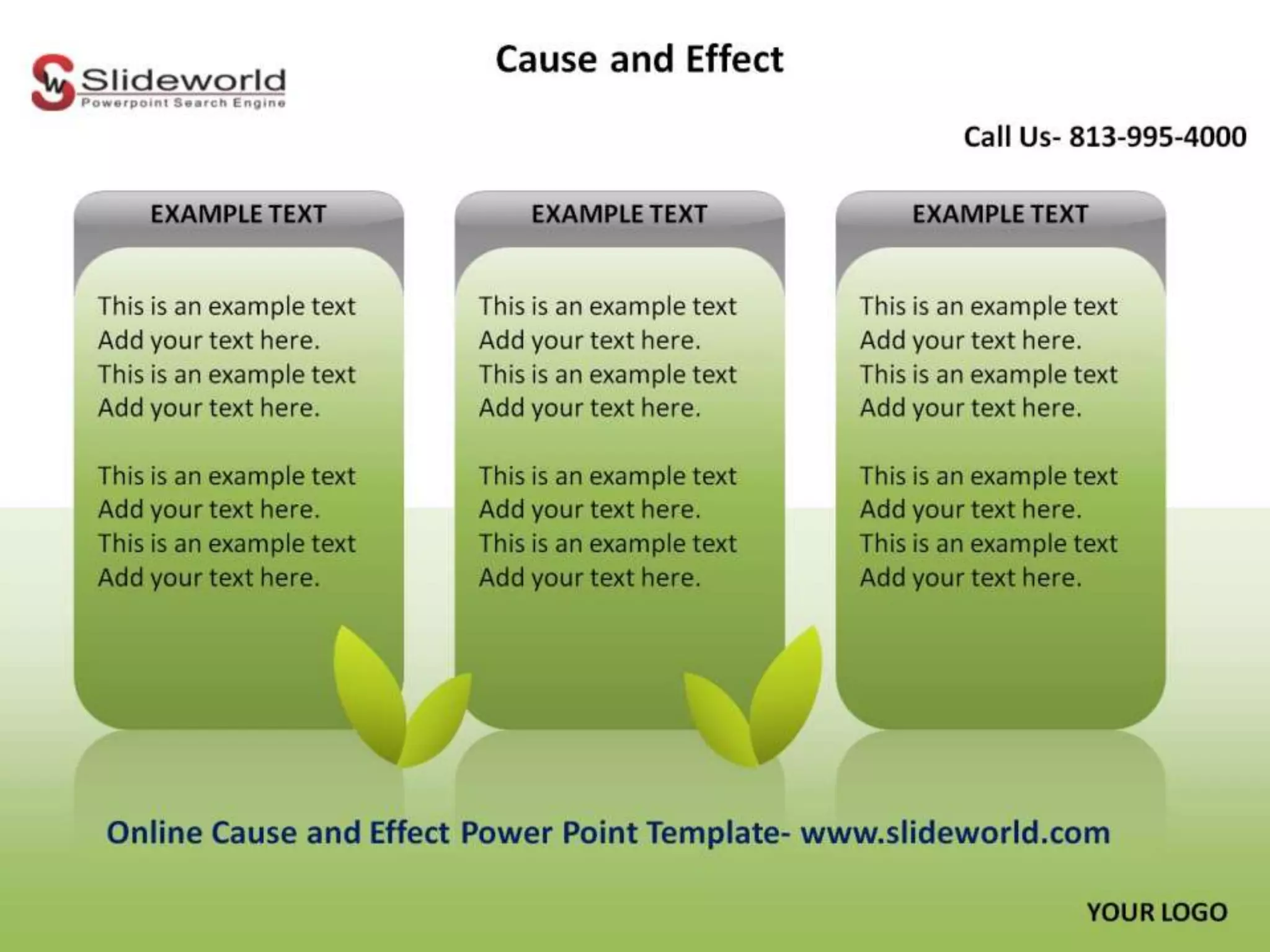 Online Cause and Effect Powerpoint Template | PPTX