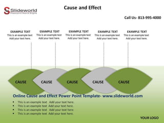 Online Cause and Effect Powerpoint Template | PPTX