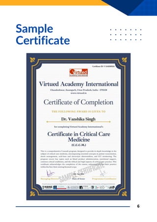 Online Certificate in Critical Care Medicine CCCM Information Booklet.pdf