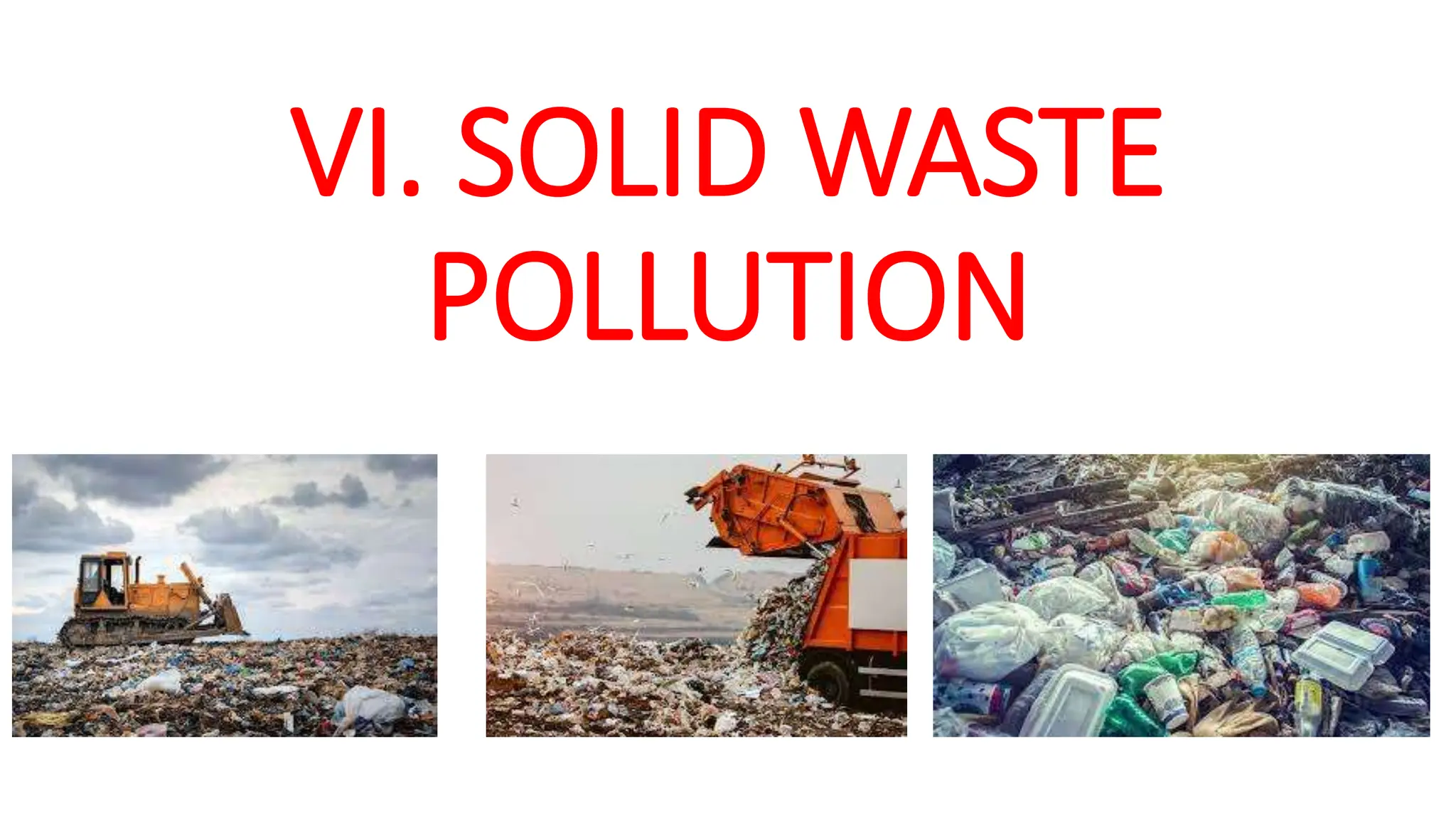 solid waste and e-waste causes and management | PPTX