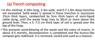 solid waste and e-waste causes and management | PPTX