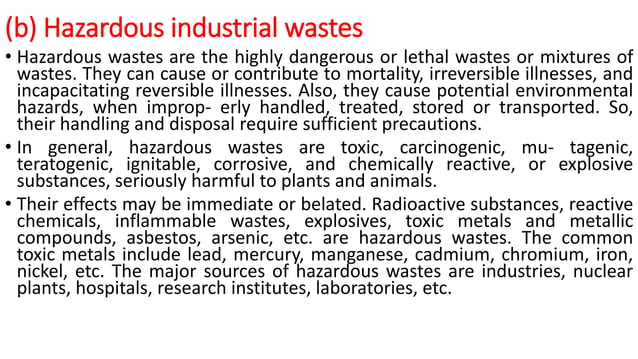 solid waste and e-waste causes and management | PPTX | Environmental ...