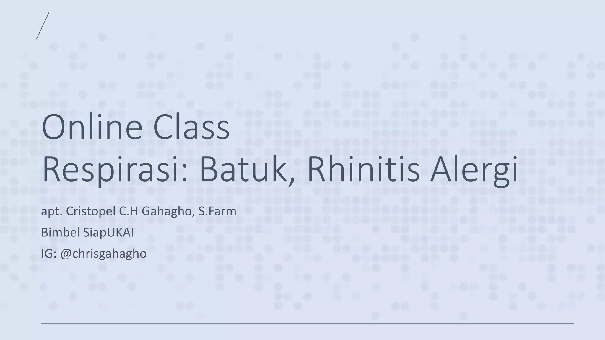 Rhinitis Alergi: Gejala, Penyebab, Pengobatan | PPT