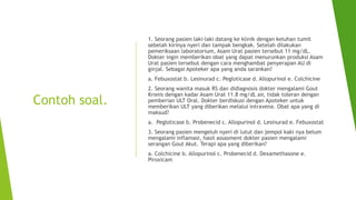 Online Class - Gout Arthritis (Done).pptx