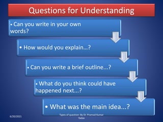 Types of Questions based o RBT | PPTX