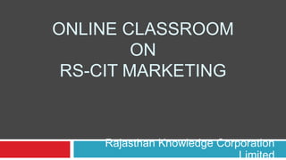 RSCIT Marketing | PPTX