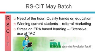 RSCIT Marketing | PPTX