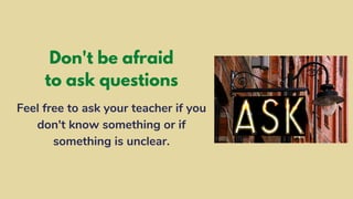 Online Class Rules and Etiquettes | PDF