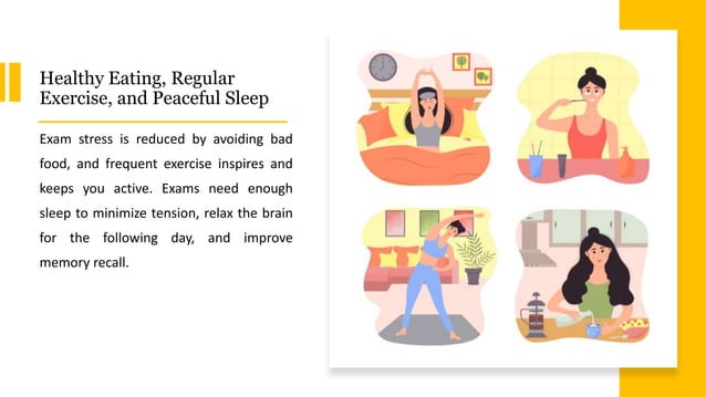 Managing exam tension to maintain health and achieve success | PPT