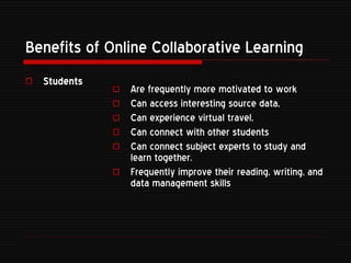 Online Collaborative Learning | PPT