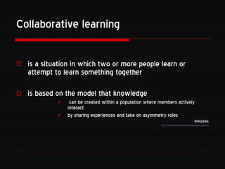 Online Collaborative Learning | PPT