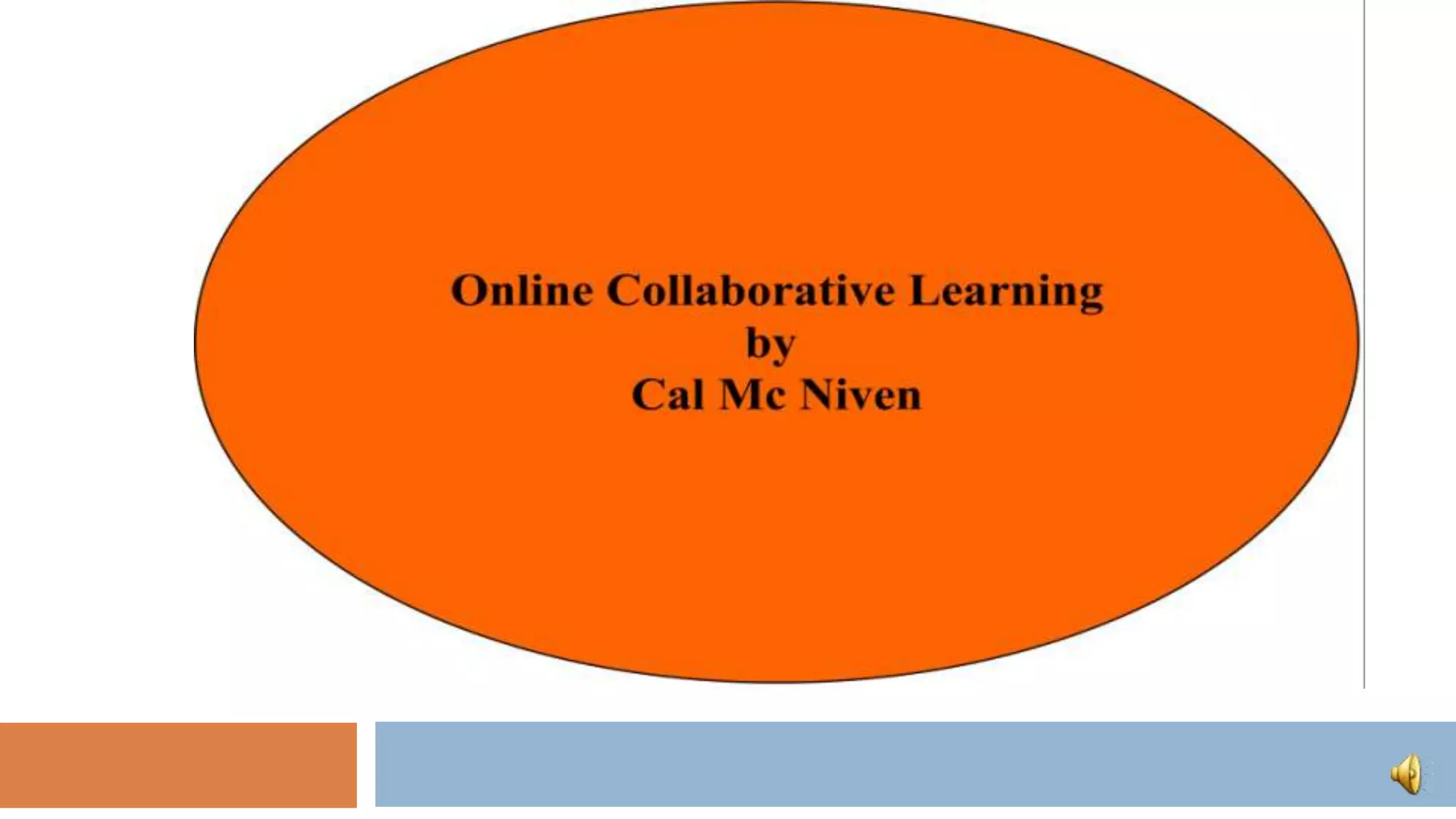 Online collaborative learning | PPTX