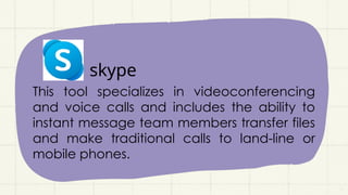 ONLINE COLLABORATIVE TOOLS AND PROCESSES CHARMAINE.pptx