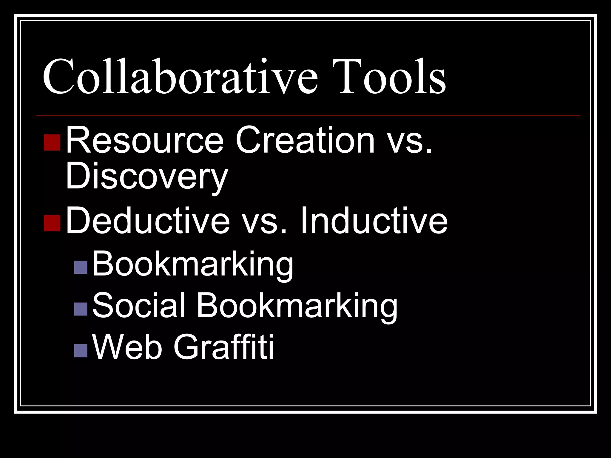 Online Collaborative Tools | PPTX