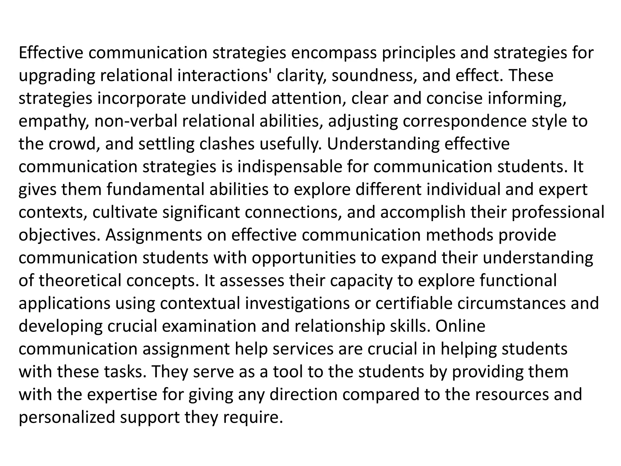 What are Effective Communication Strategies, and Why are They Important ...