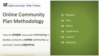 Online community plan_methodology | PDF
