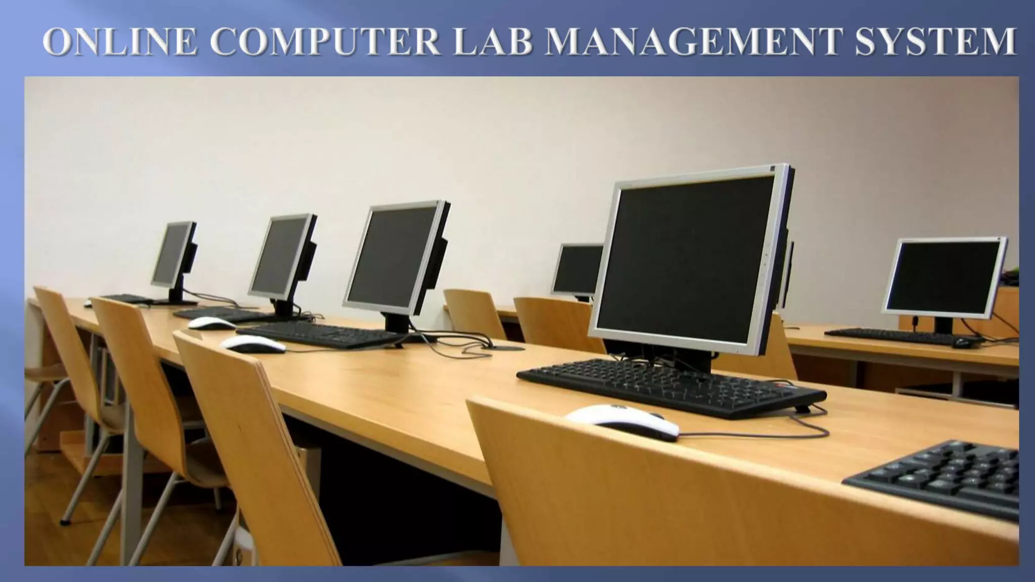 Online computer lab management system | PPTX