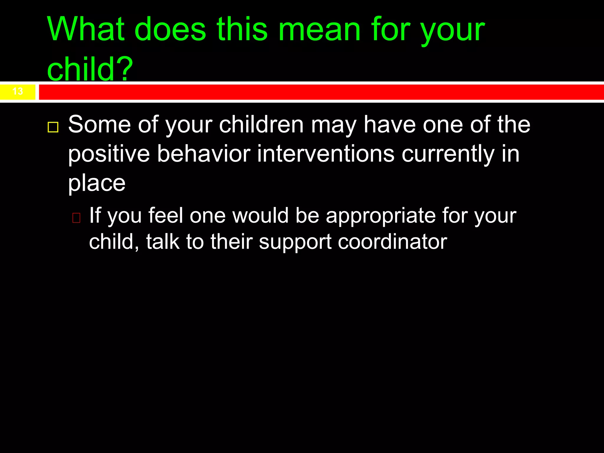 Consequence Interventions | PPTX