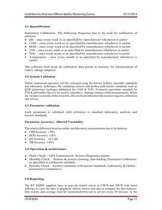 Online continuous monitoring system | PDF