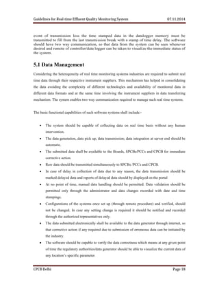 Online continuous monitoring system | PDF