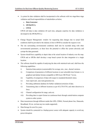 Online continuous monitoring system | PDF