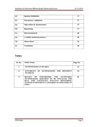 Online continuous monitoring system | PDF