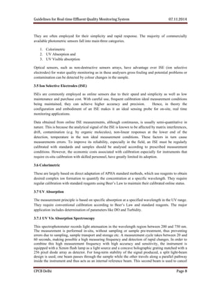 Online continuous monitoring system | PDF