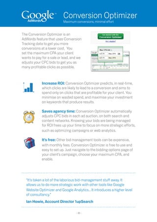 Online conversion guide for ad agencies | PDF