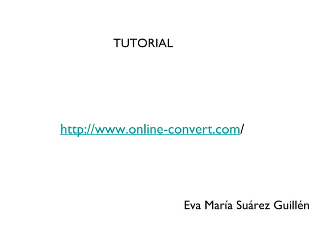 Onlineconvert | PPT