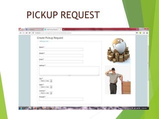 Online Courier Management System | PPTX